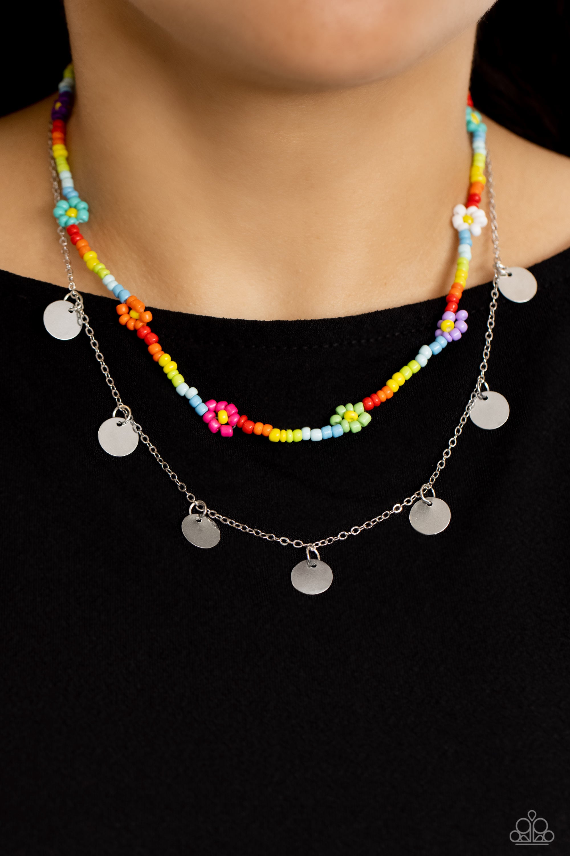 Multi bead necklace store